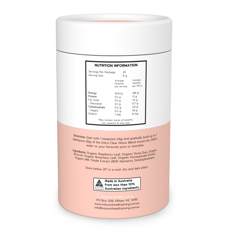 Estro Clear Detox Blend – Vesuvio Healthy Living