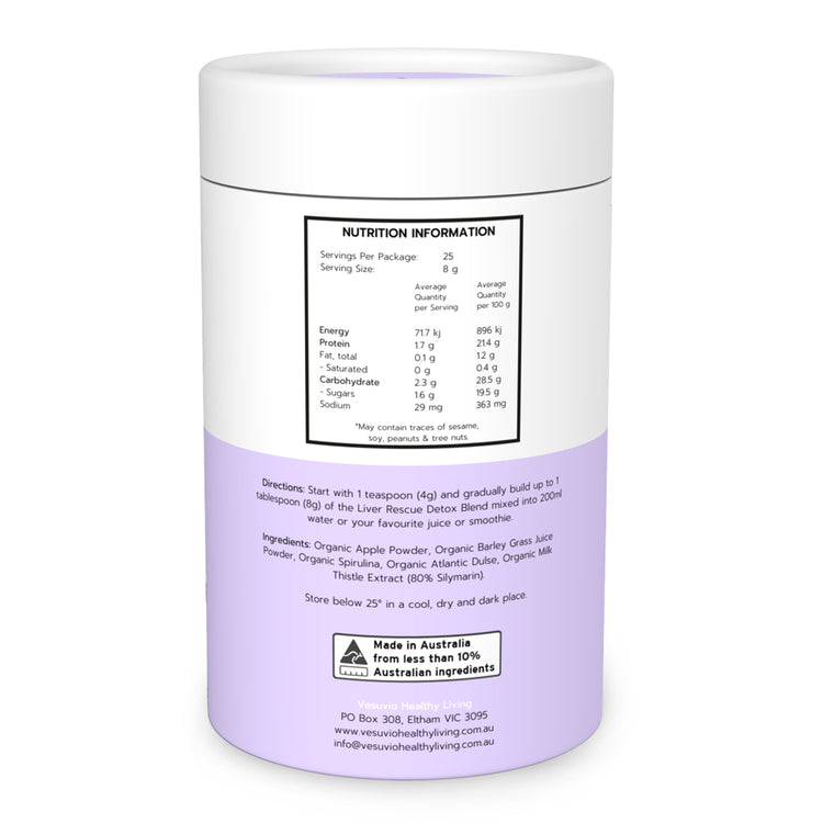 Liver Rescue Detox Blend – Vesuvio Healthy Living